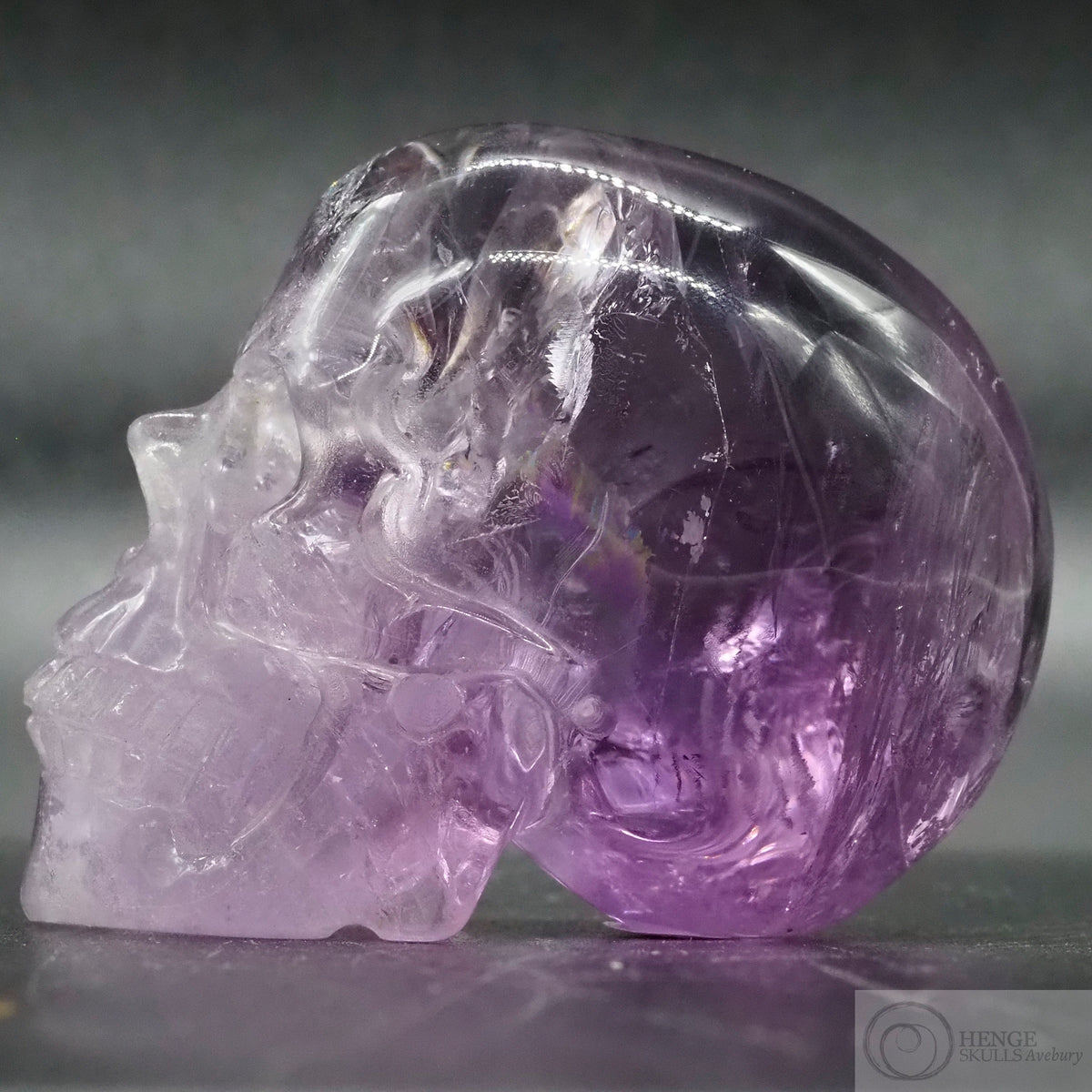 Amethyst Human Skull (Am46) – Henge Skulls